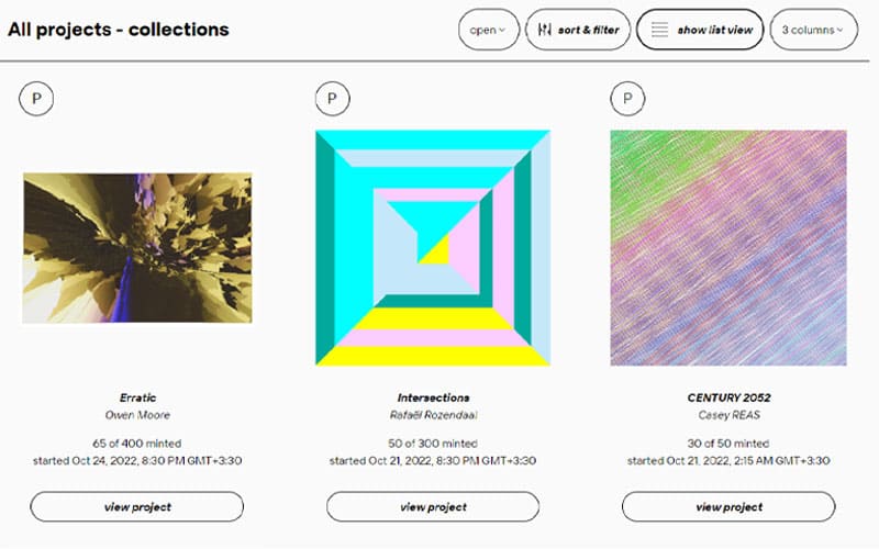 آموزش خرید NFT در سایت Art Blocks به صورت تصویری و گام به گام