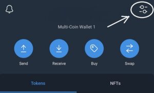 آموزش نحوه ارسال و دریافت ارز دیجیتال در تراست ولت